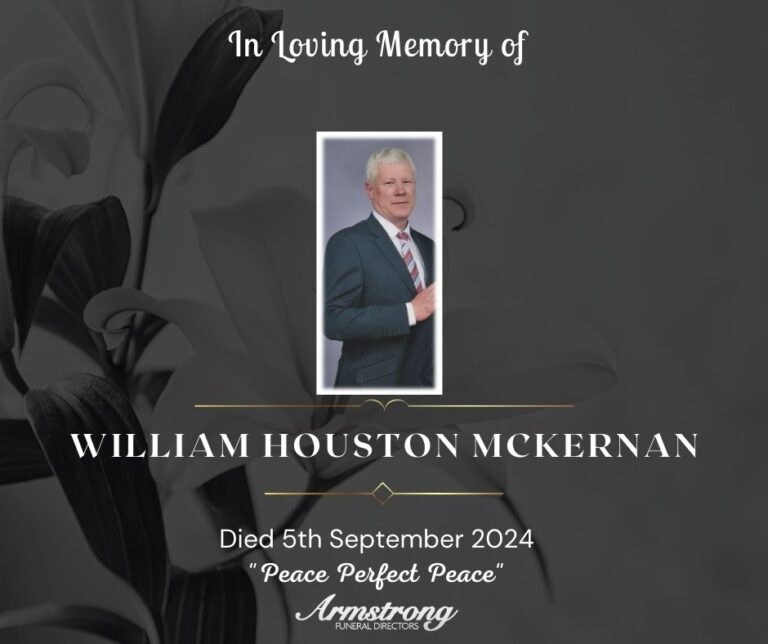 McKERNAN, WILLIAM HOUSTON - Armstrong Funeral Directors