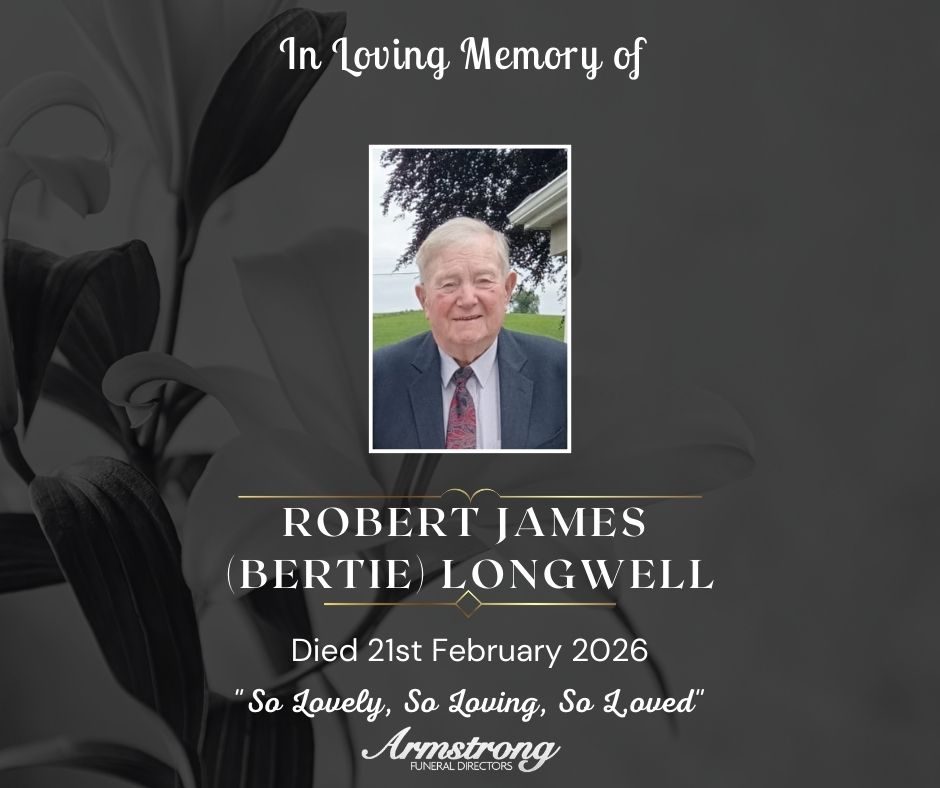 LONGWELL, ROBERT JAMES (BERTIE) - Armstrong Funeral Directors